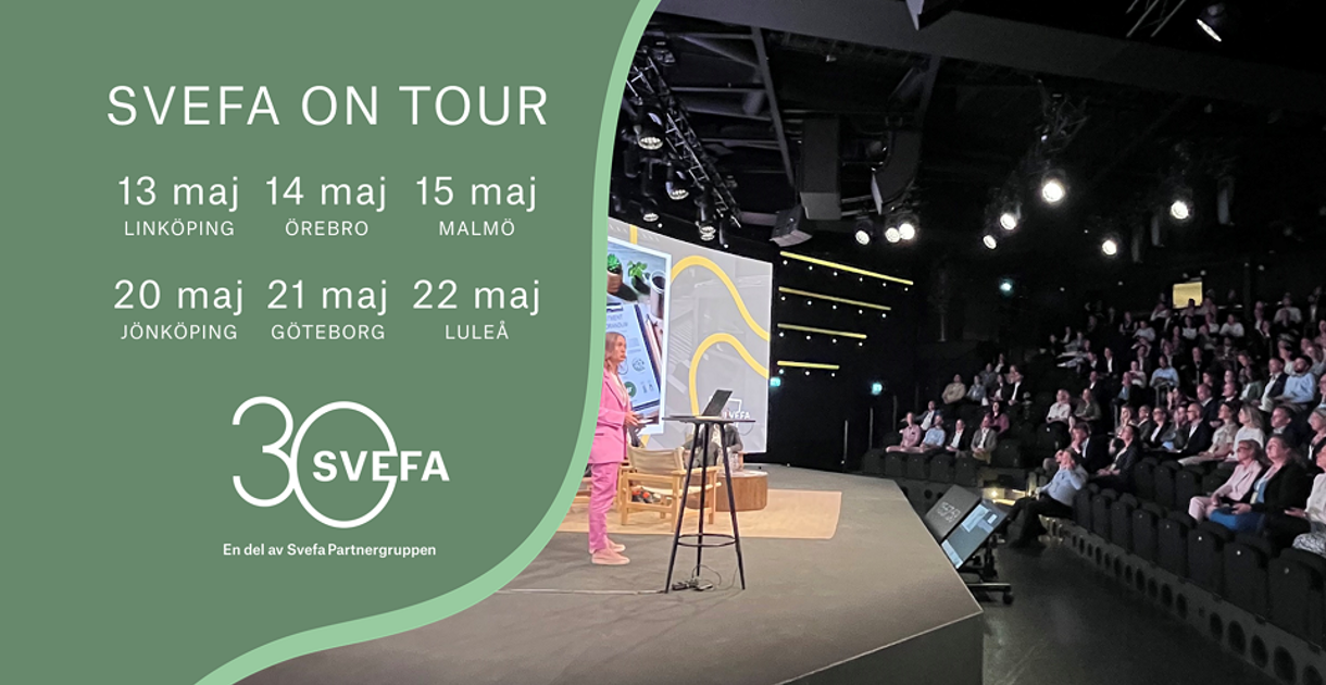 Svefa On Tour 2025 – 30 år av insikter & värdeskapande